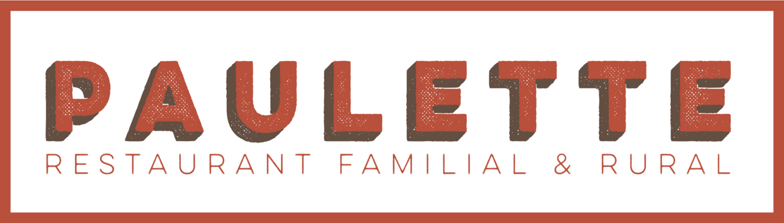 Carte & menus - Paulette